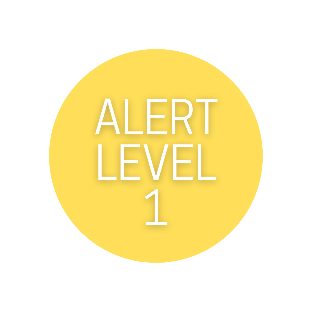 Alert Level 1 - Table Tennis Wales