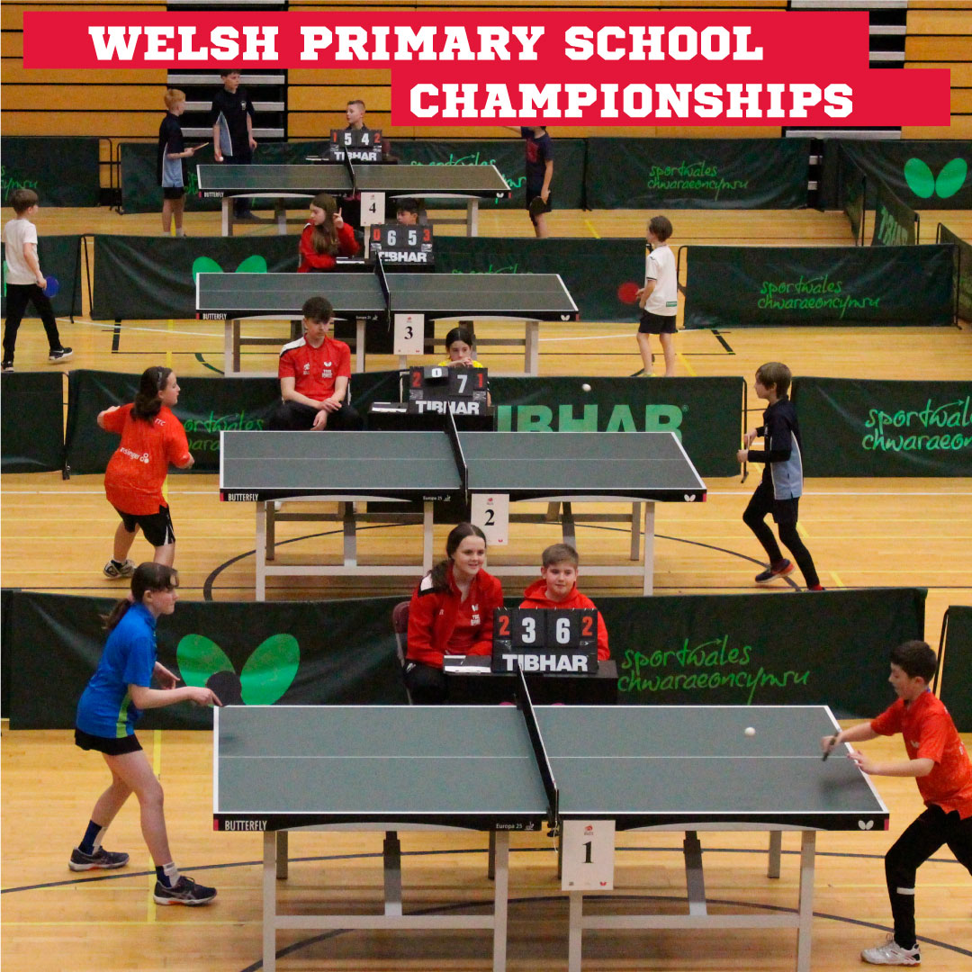 Welsh Primary School Championships - Table Tennis Wales